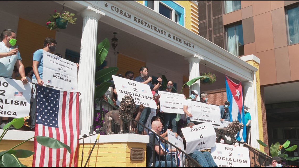 Cuban community denounces 'mafia tactics' during Louisville rally ...