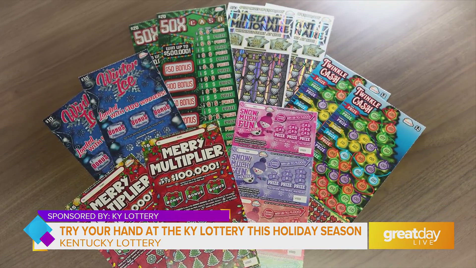 Win Big with Holiday Scratch-Offs from the Kentucky Lottery | whas11.com