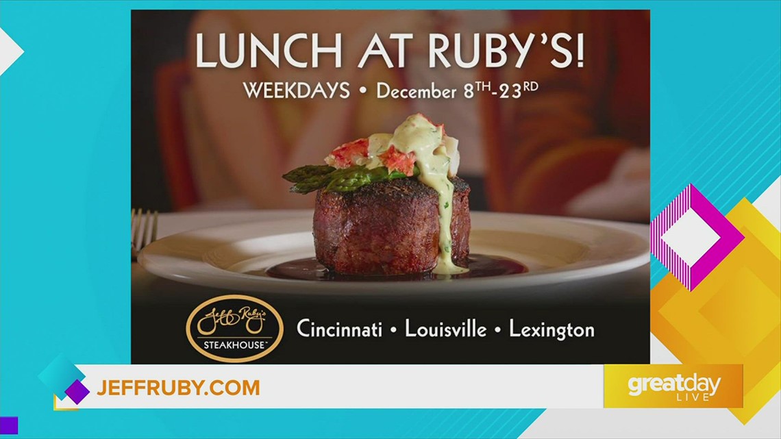 Enjoy new holiday lunch menu at Jeff Ruby Steakhouse | whas11.com