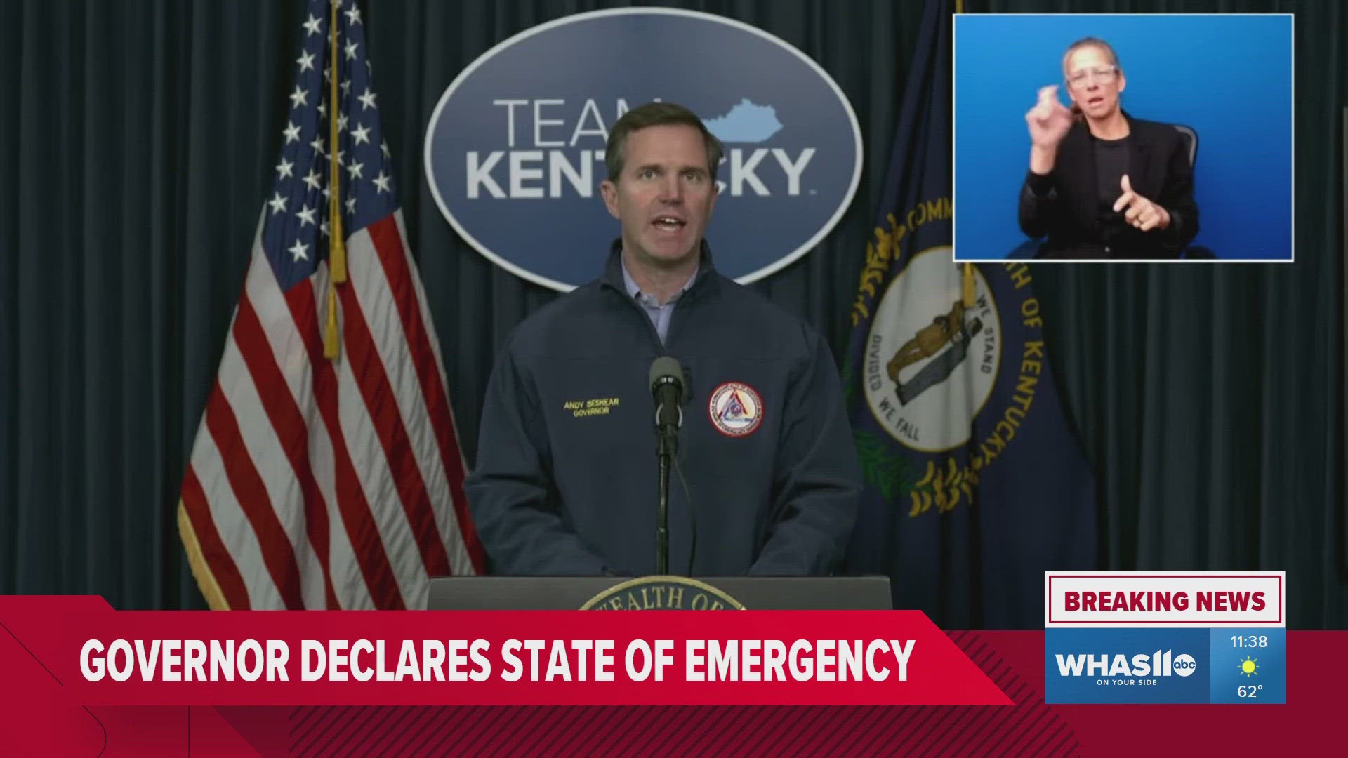 FULL: Gov. Andy Beshear press conference on UPS plane crash, state of ...