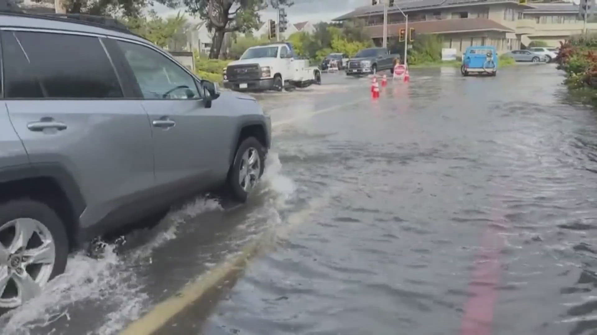 More rain headed to California as record-setting king tide causes flash ...