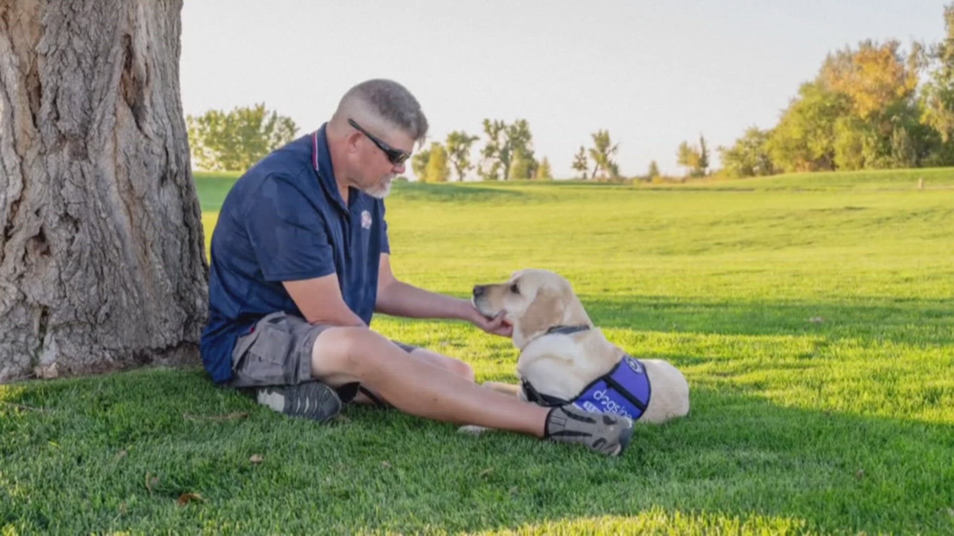 U.S. veteran gives thanks to his own four-legged hero | whas11.com