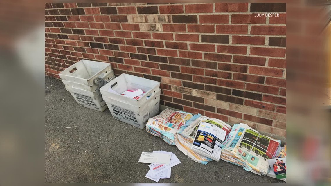 Piles of mail found in Louisville apartment complex dumpster | whas11.com
