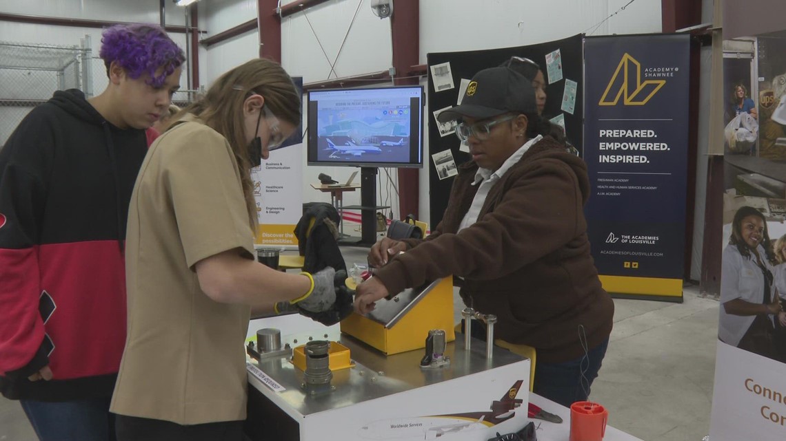 How Academy at Shawnee is pulling students into flight with 'Girls in ...