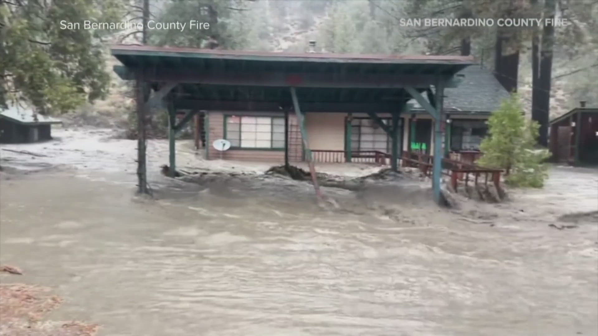 California hit with life-threatening rain, winds on Christmas Eve ...