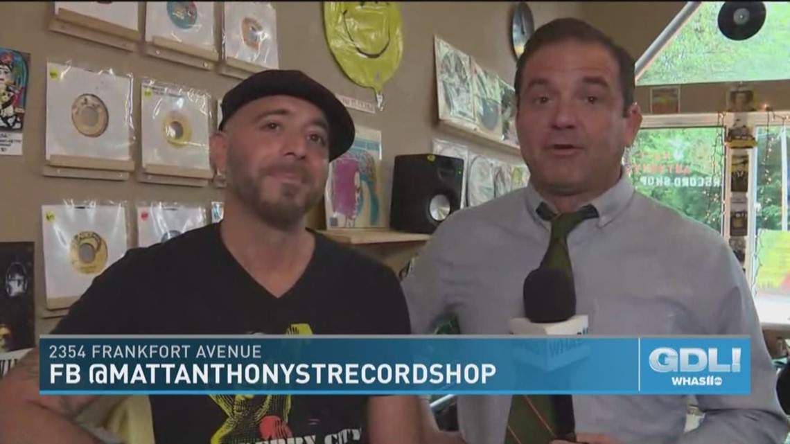 Tony Vanetti at Matt Anthony's Record Shop | whas11.com
