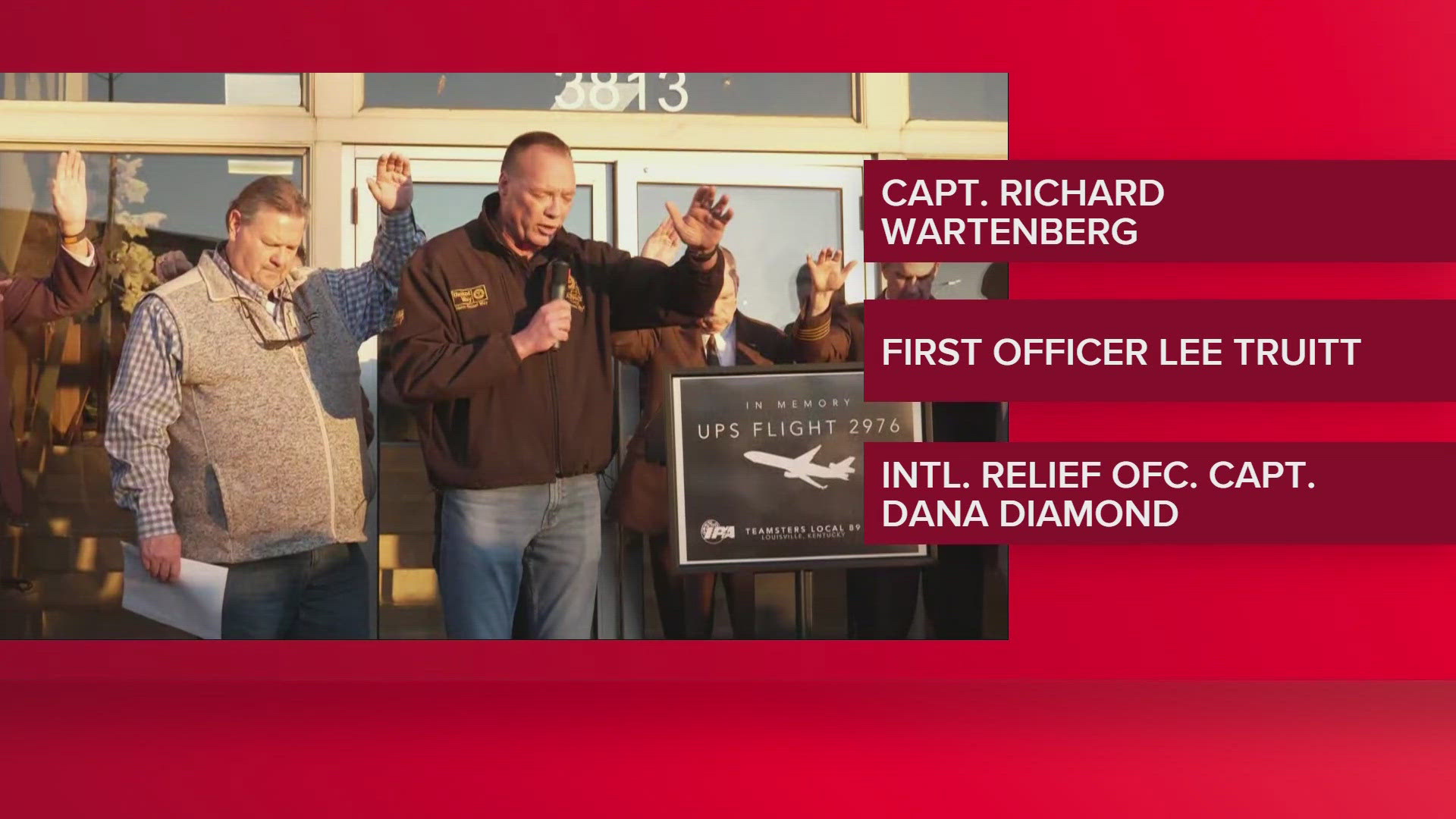 Candlelight vigil held for victims of UPS cargo plane crash in ...