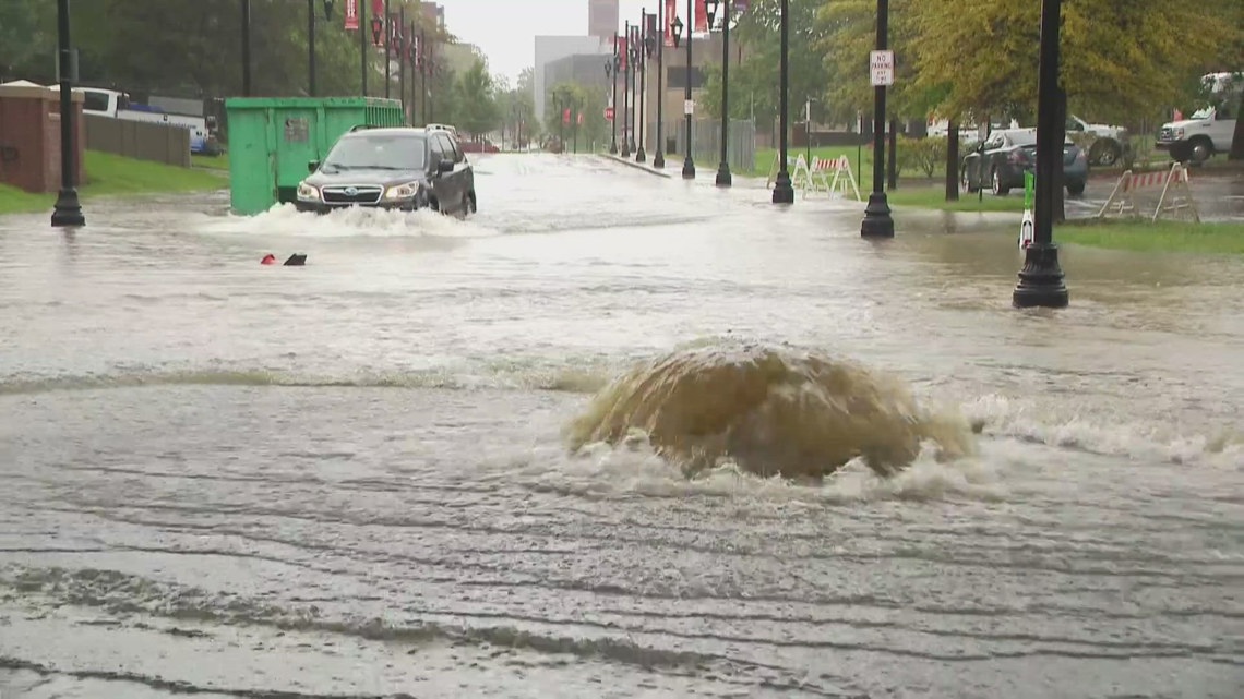 Louisville streets, neighborhoods impacted by flash flooding | whas11.com