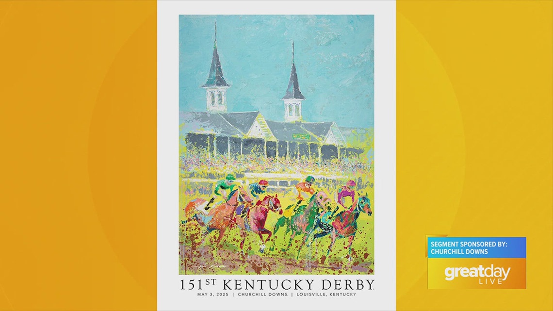 Meet the Artist Behind the Artwork for the 151st Kentucky Derby ...
