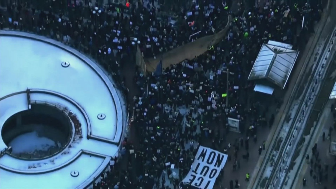 Thousands of people nationwide protest ICE | whas11.com
