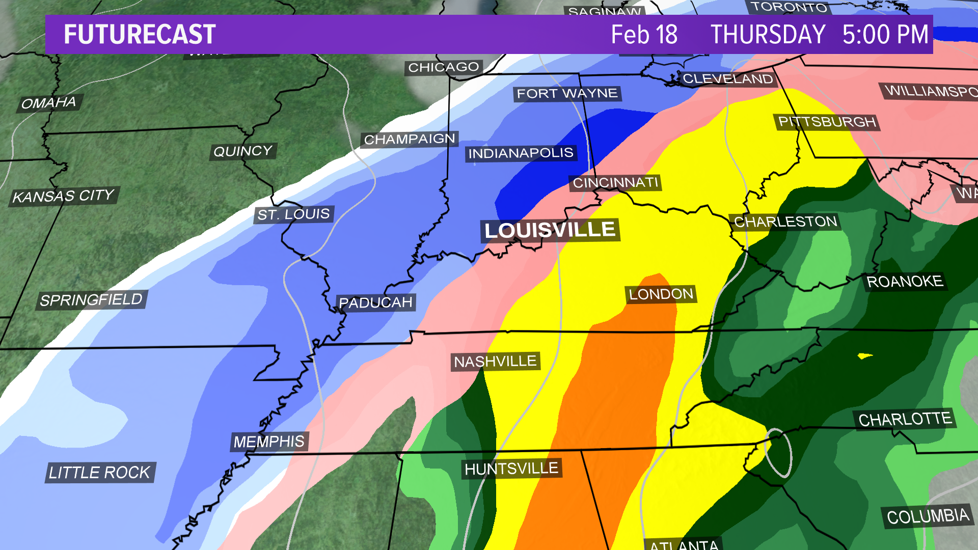 Winter Storm Warning in effect in Kentucky, Southern Indiana | whas11.com