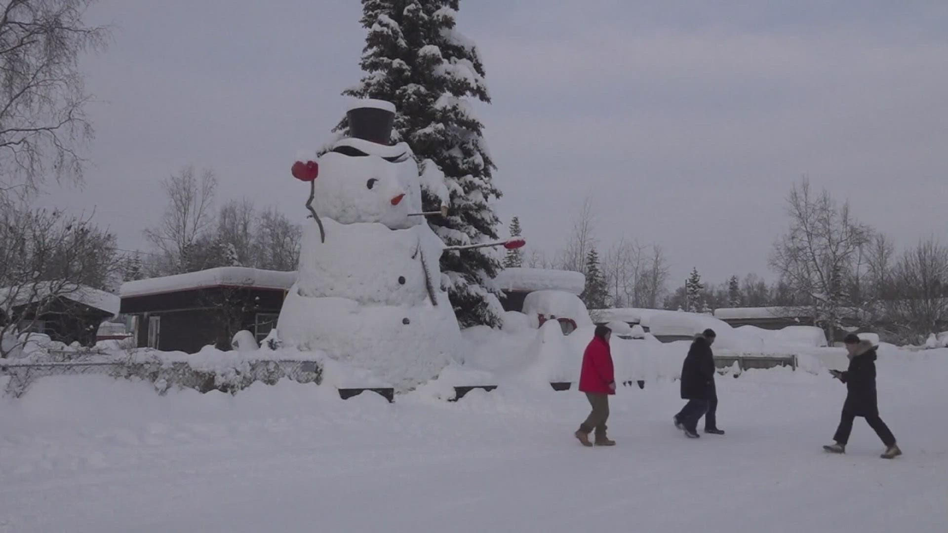 Anchorage Sets A Record For The Earliest Arrival Of 100 Inches Of Snow