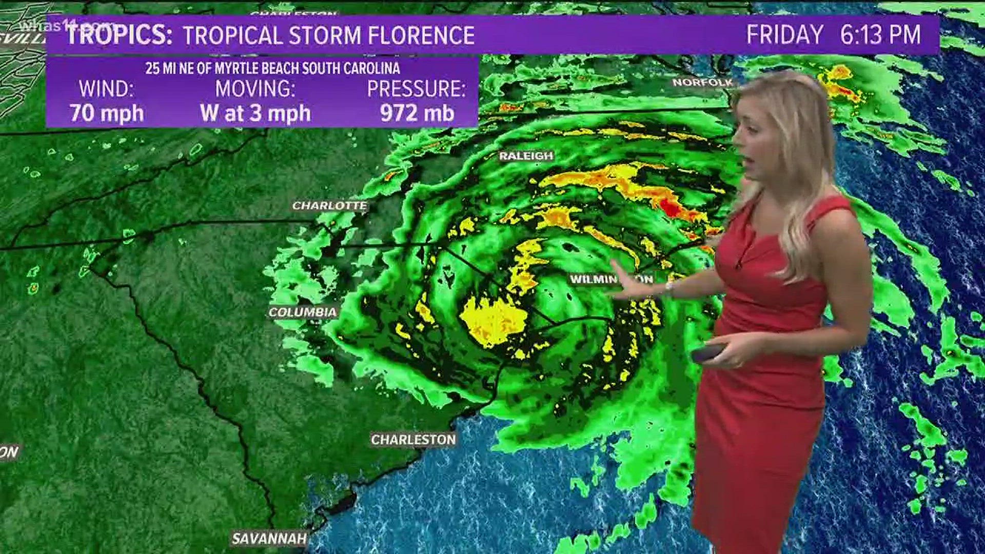 TIMELINE | How Florence could impact Kentucky | whas11.com