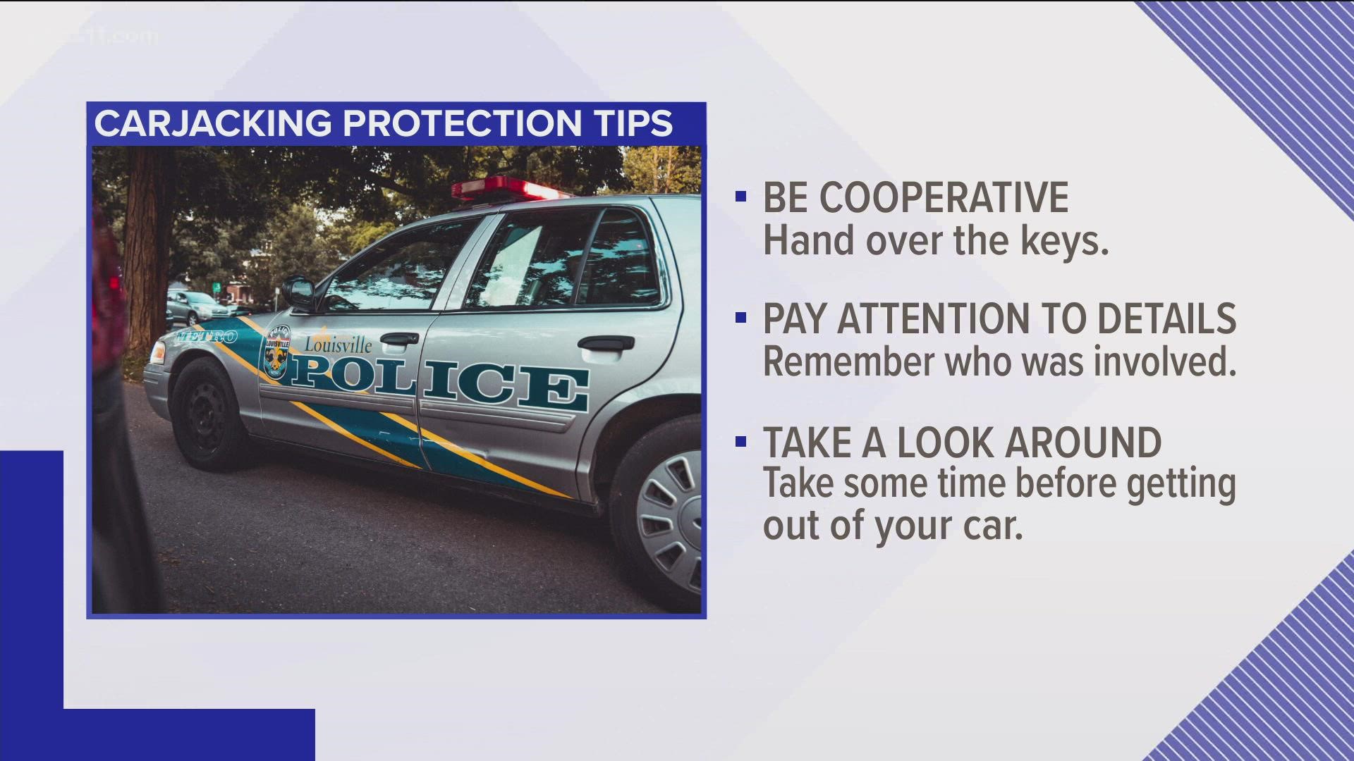 What can you do to protect yourself in a carjacking? | whas11.com