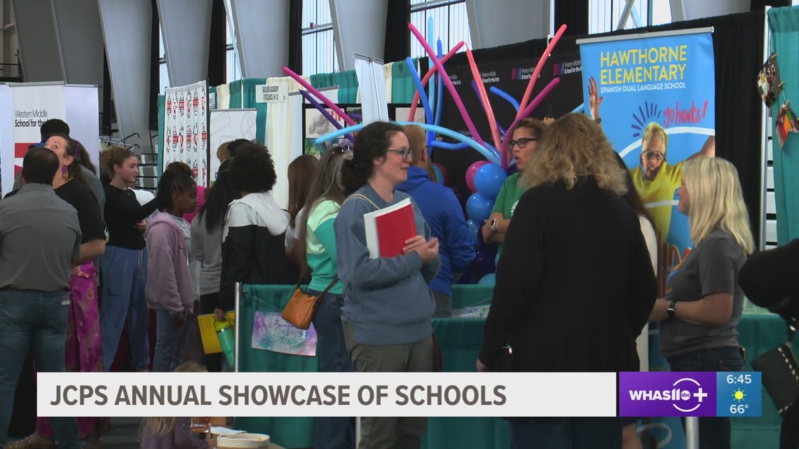 Parents learn about school choices during JCPS' Showcase of Schools ...