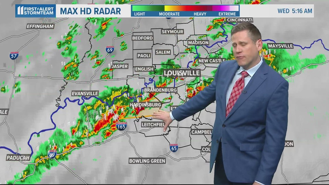 WATCH: Tracking severe weather in Kentucky, southern Indiana | whas11.com
