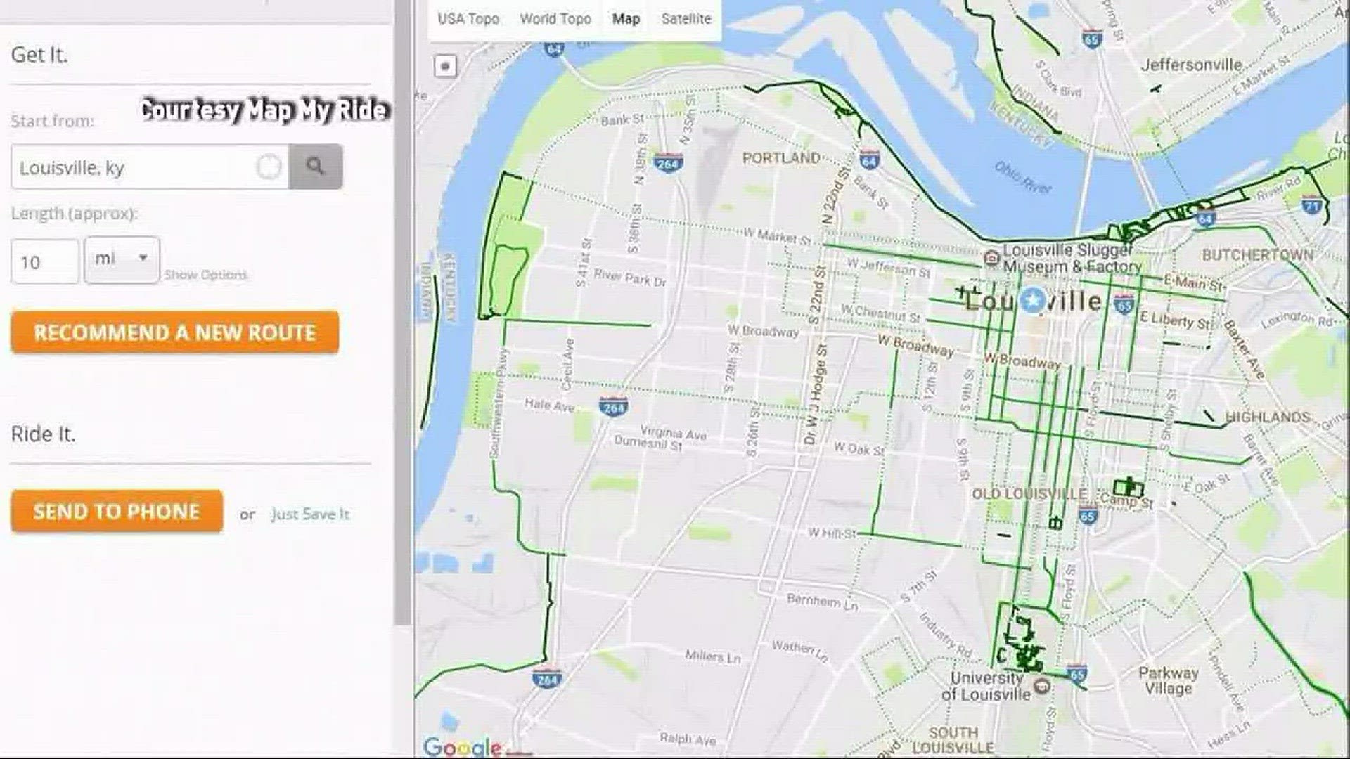 App of the Week: Map My Ride | whas11.com