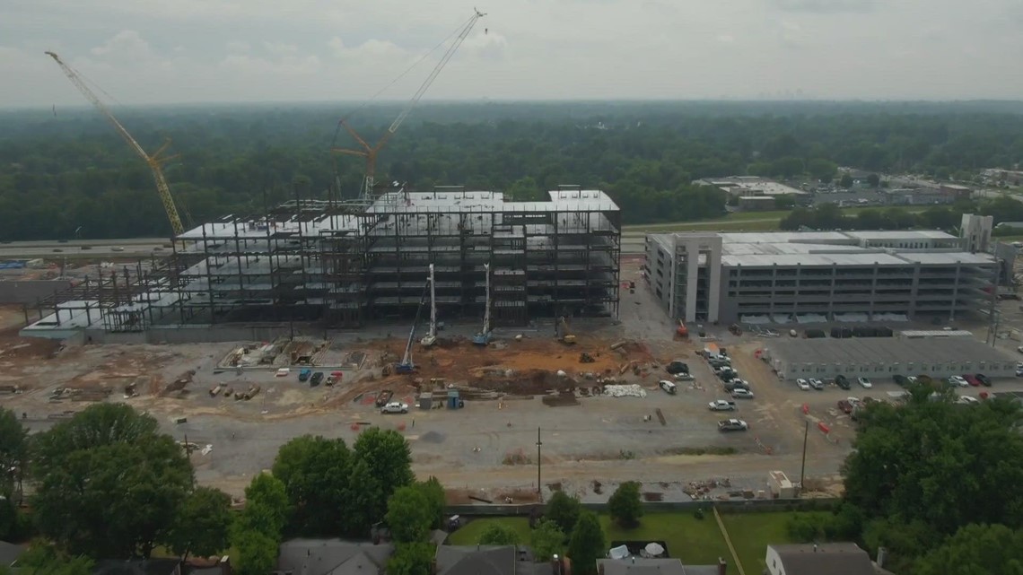 Louisville's new VA hospital starting to take shape | whas11.com