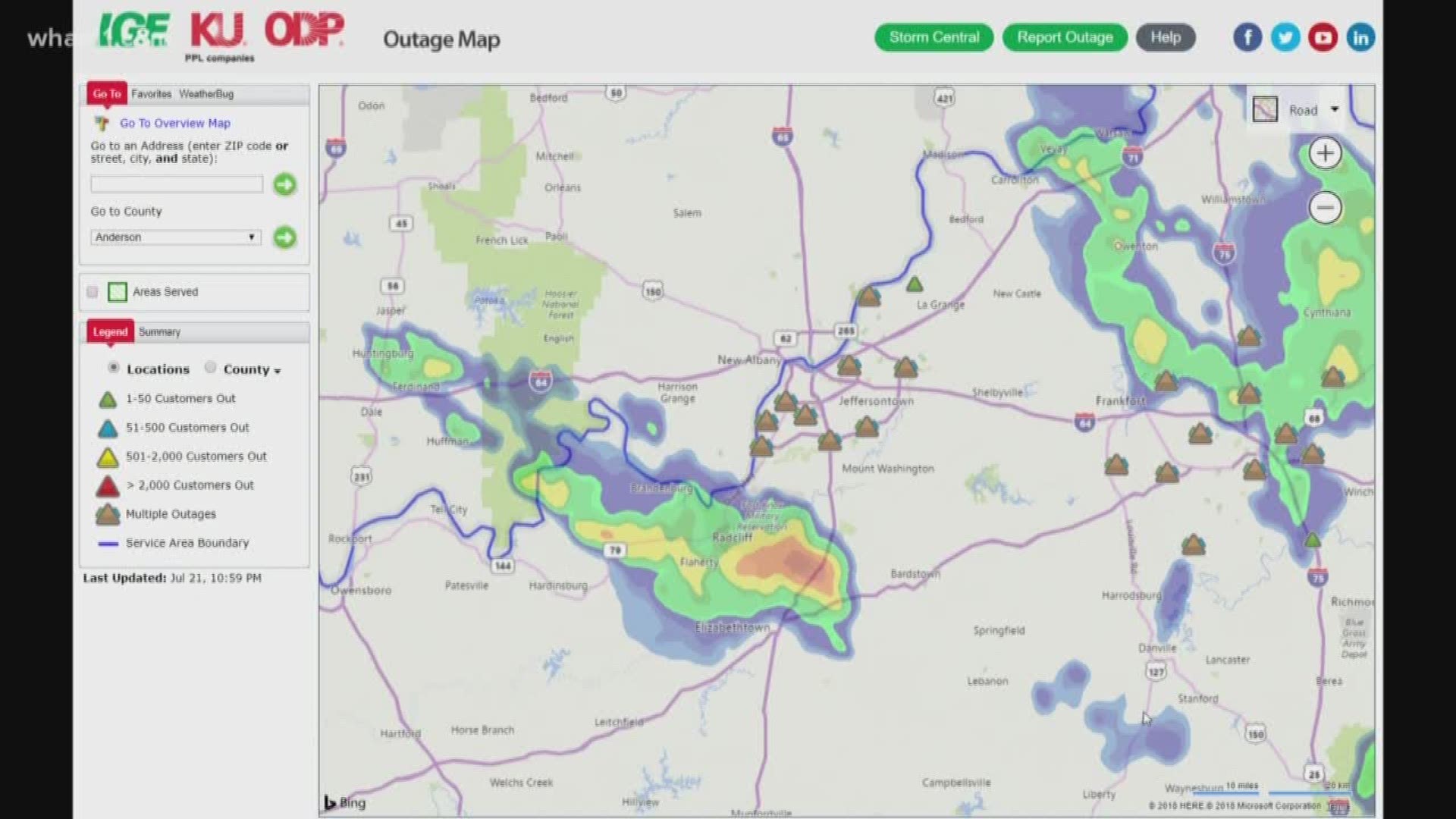 7,000 residents still without power in Louisville area | whas11.com