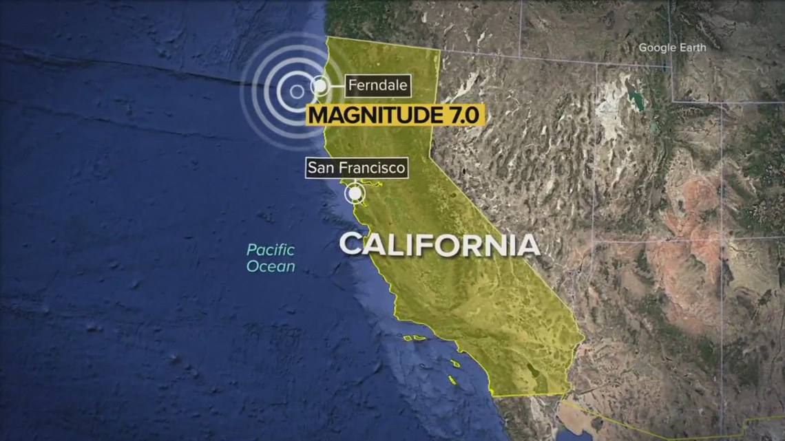Aftershocks continue after 7.0 earthquake in northern California ...