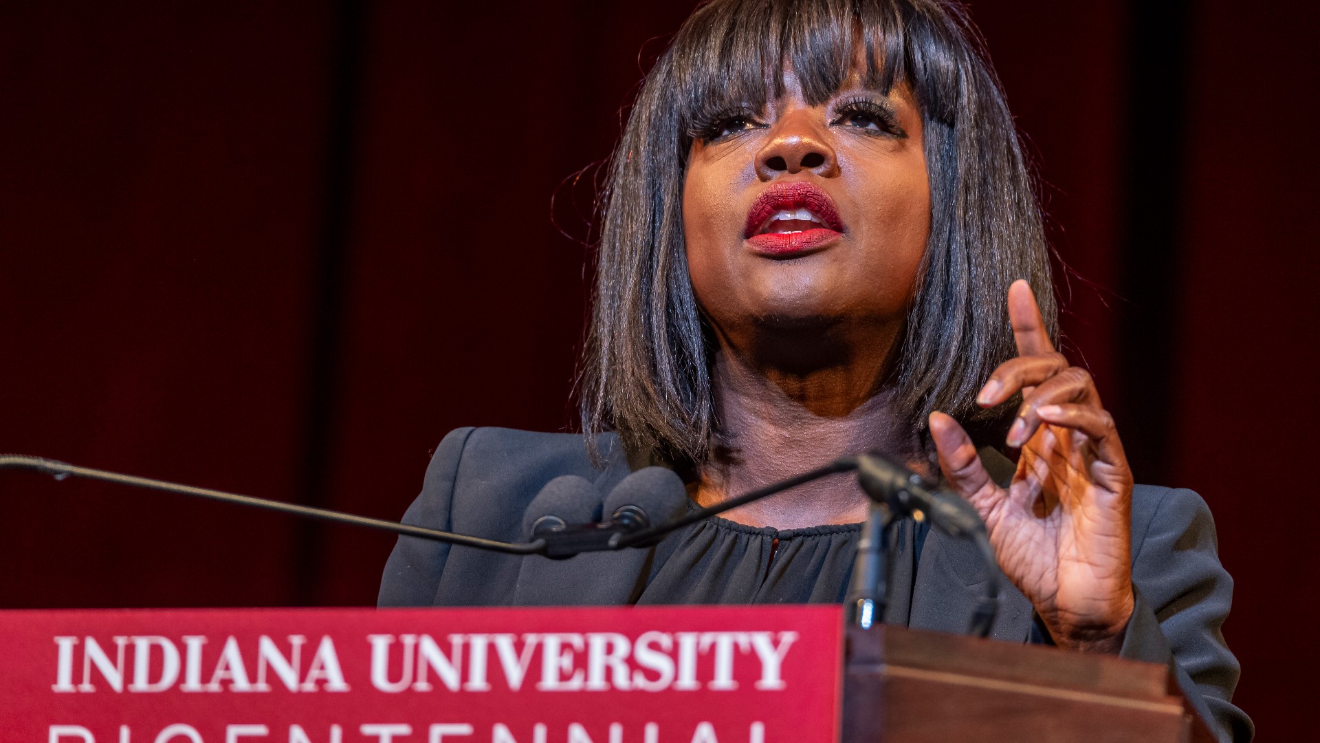 Actress Viola Davis receives honorary doctorate from Indiana University ...