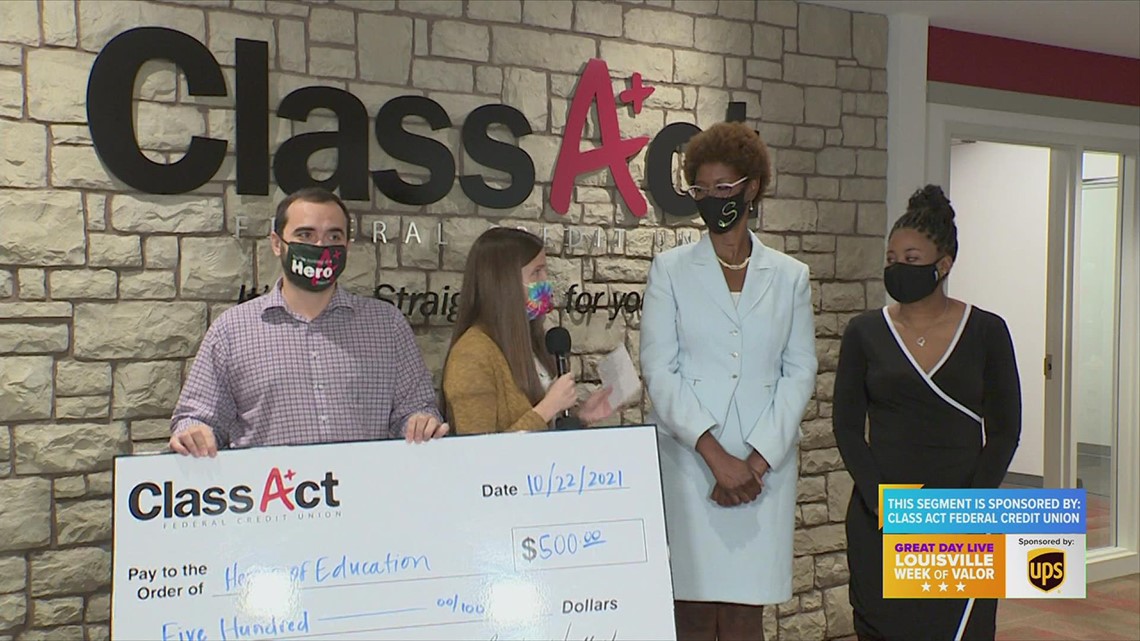 Class Act Federal Credit Union awards Ramsey, Carrithers for being ...