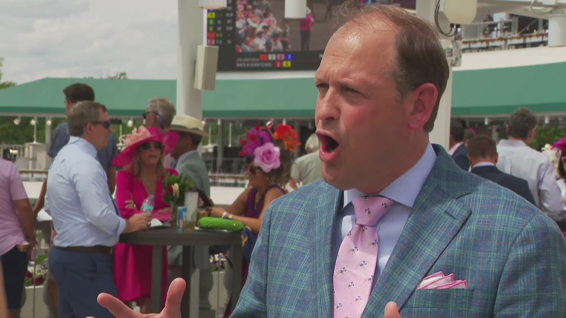 Rep. Andy Barr backs Trump tariff policies at Kentucky Oaks event ...