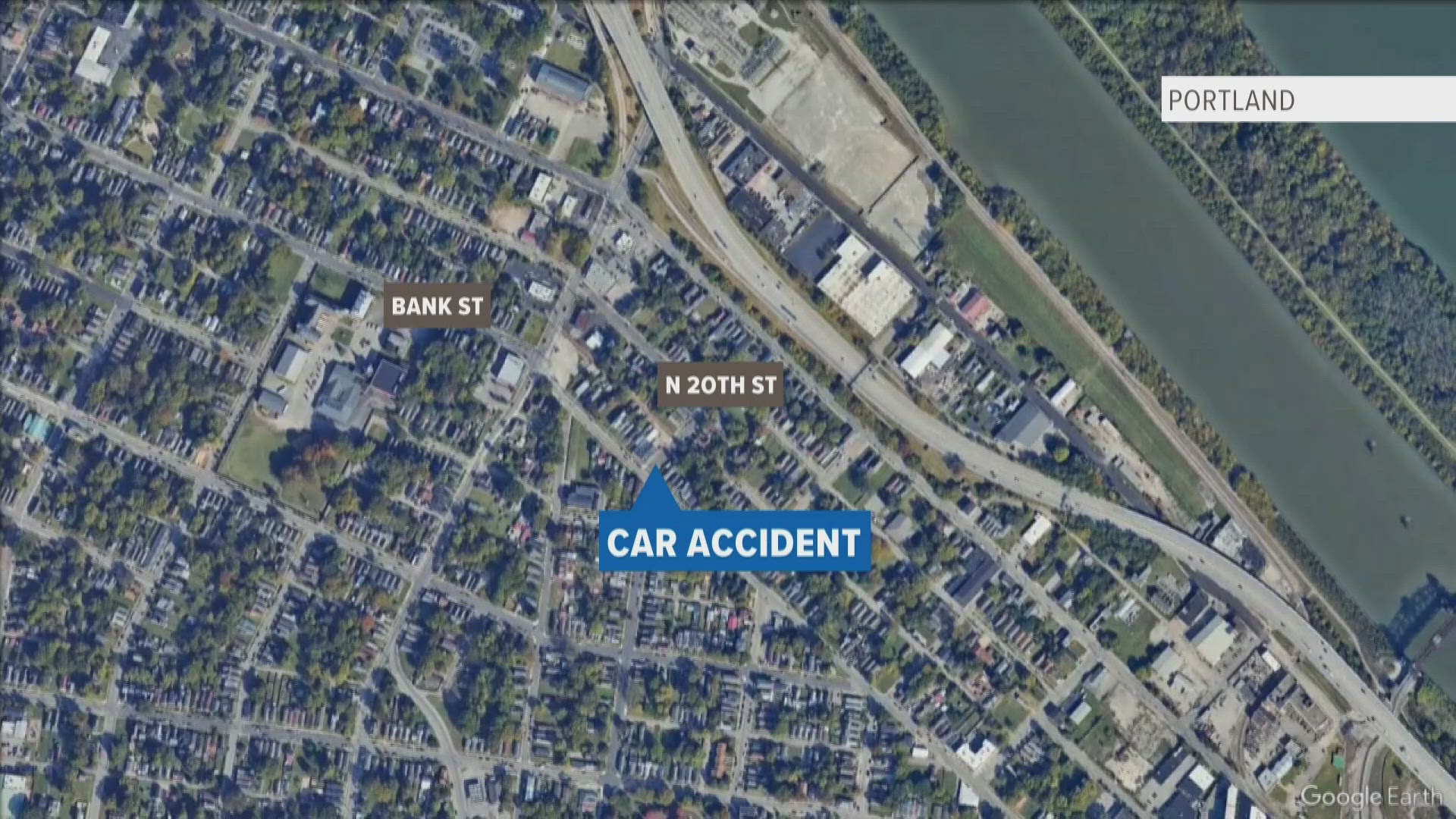 Woman dies in Ford Fusion accident on Bank Street | whas11.com