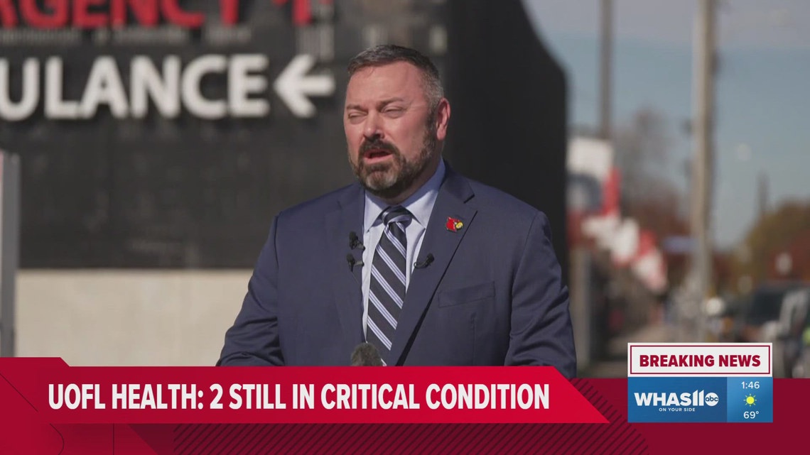 Medical officials give update after UPS plane crash near Louisville ...