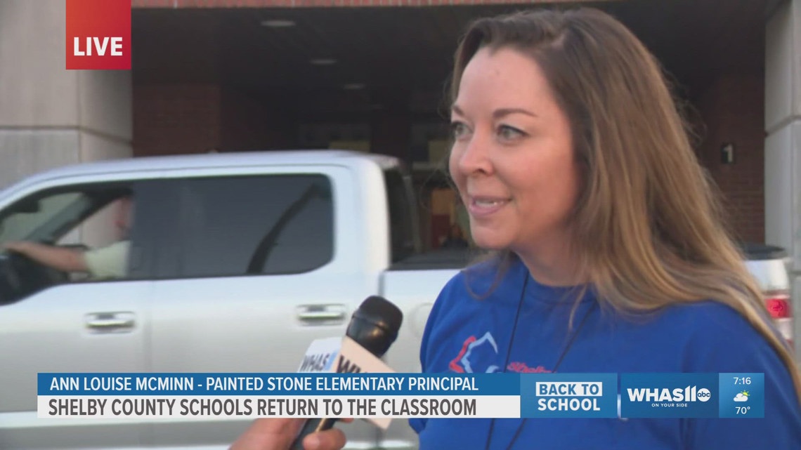Painted Stone Elementary Principal shares insight on first day of ...