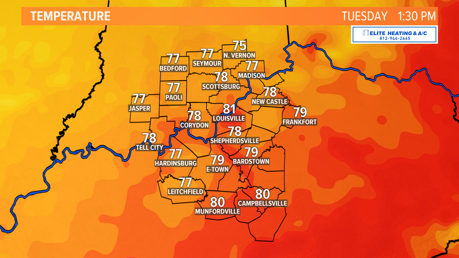 Enjoy it while it lasts! Temperatures well below average the next few ...