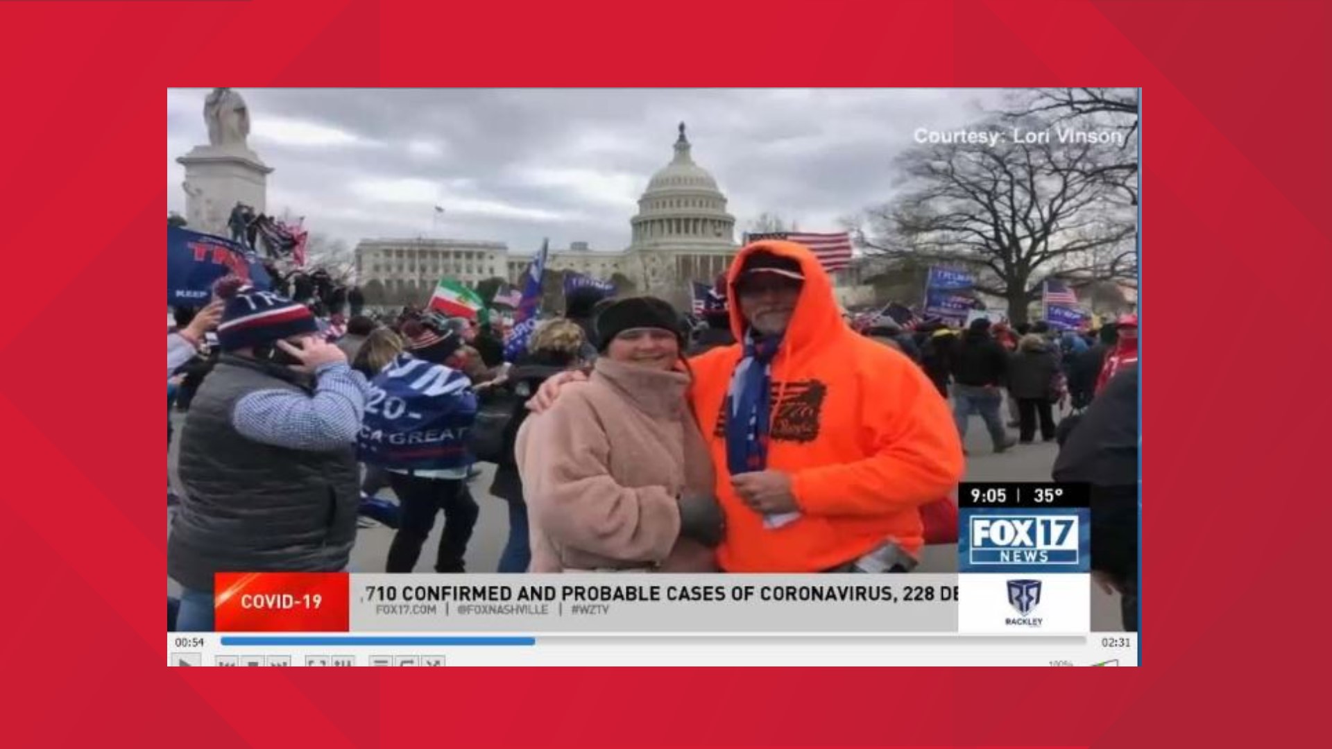 FBI: Kentucky man, woman arrested in Capitol riots | whas11.com