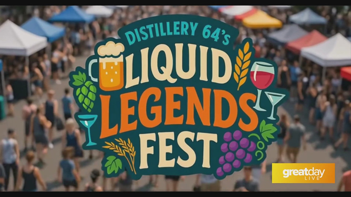 Stop By Distillery 64's Liquid Legends Fest this Sunday | whas11.com