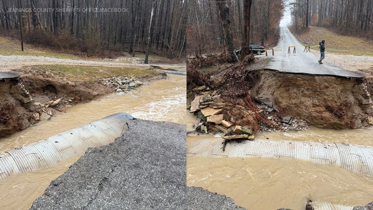 Jennings County roads face flooding, sheriff's office urges caution ...