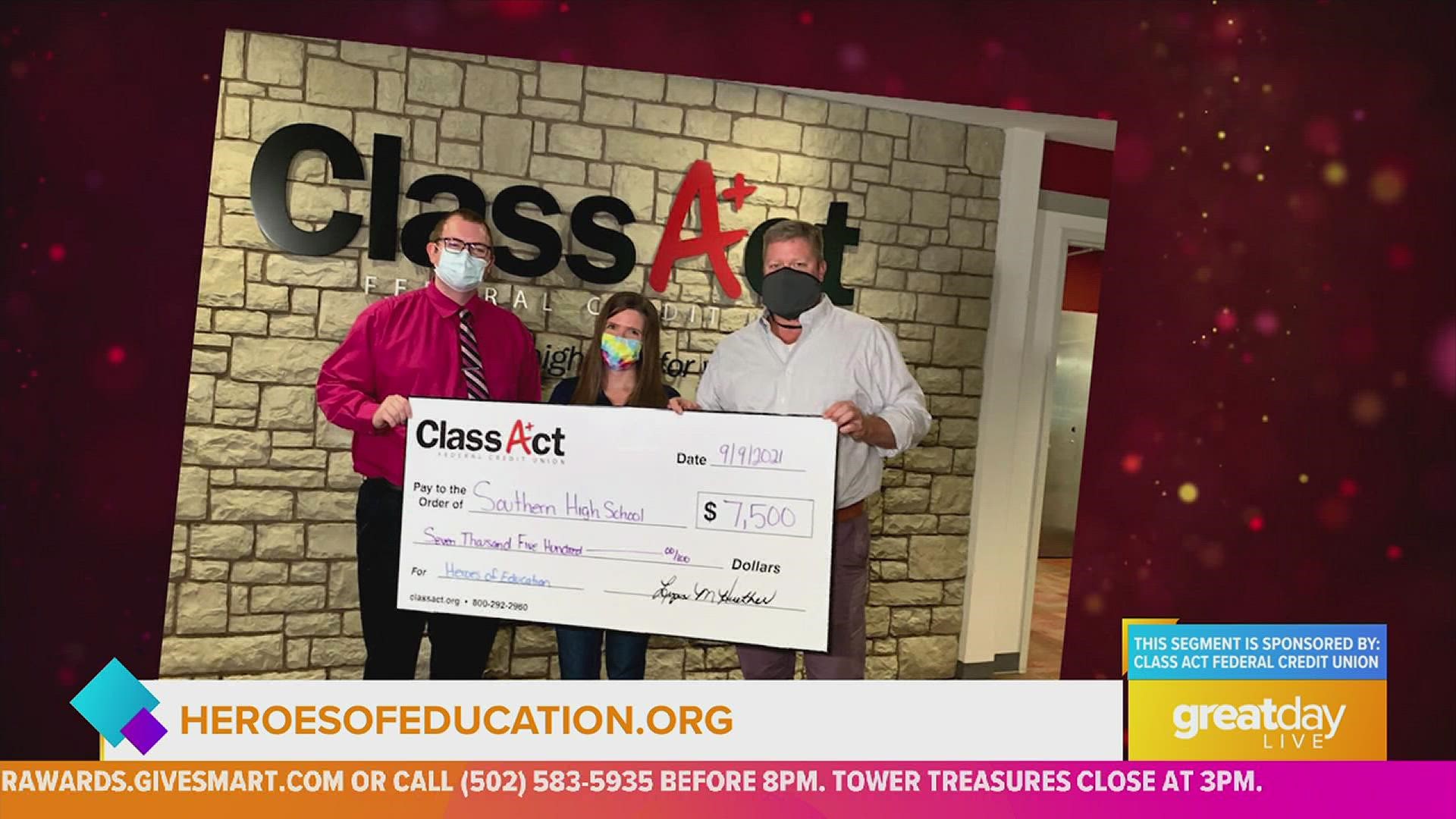 Class Act Federal Credit Union awards Southern High School for being ...