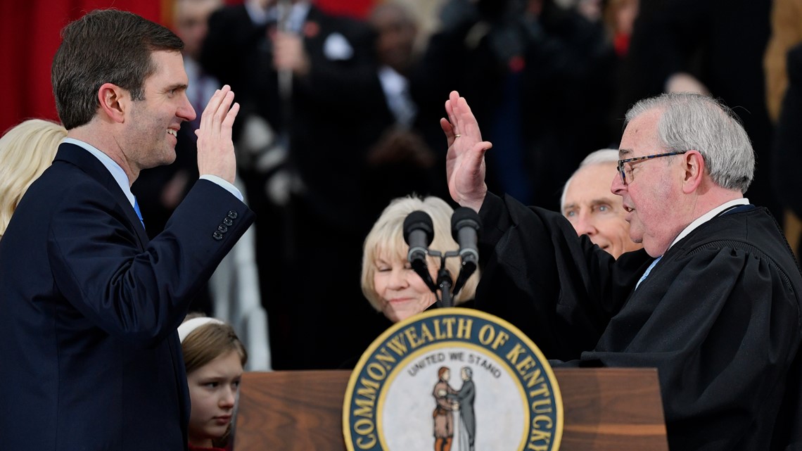 Beshear sworn in as Kentucky governor | whas11.com