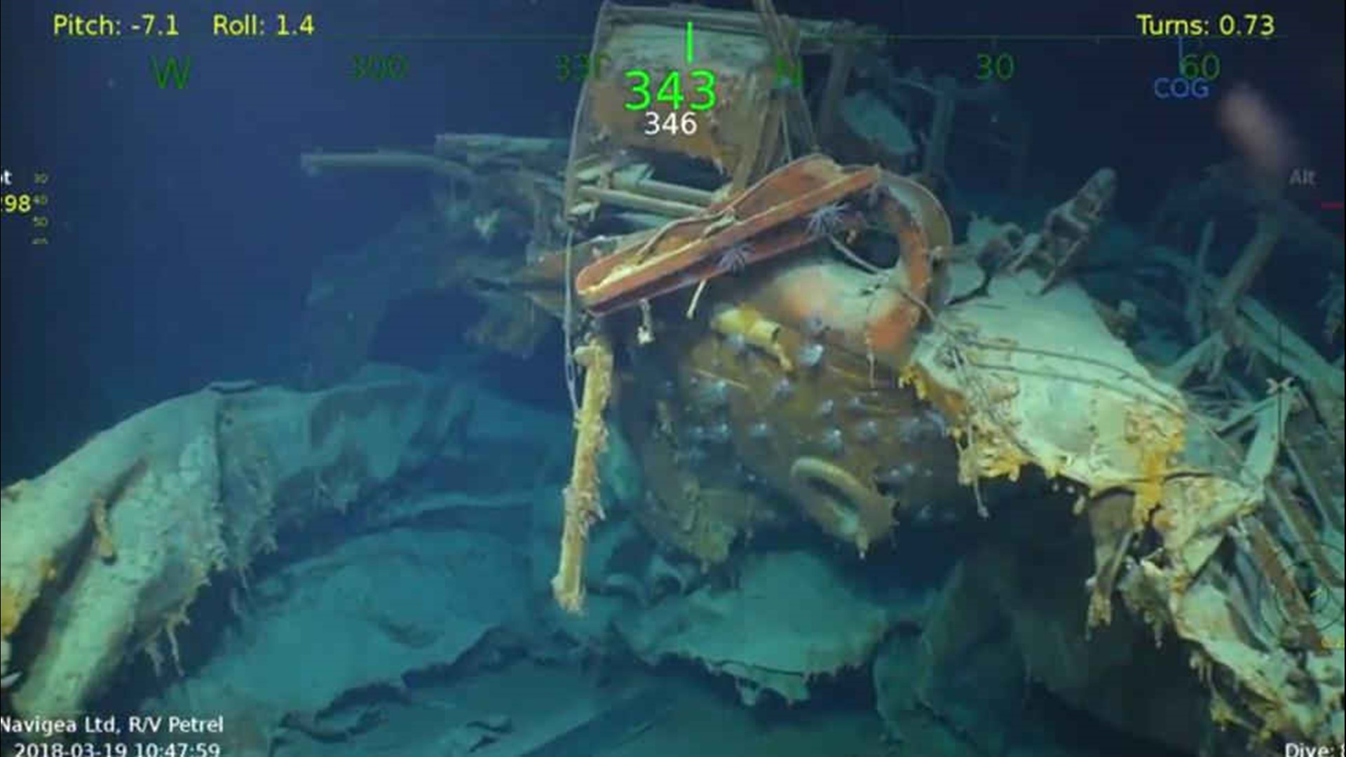Wreck of World War II Navy ship found, 76 years after sinking with 5 ...