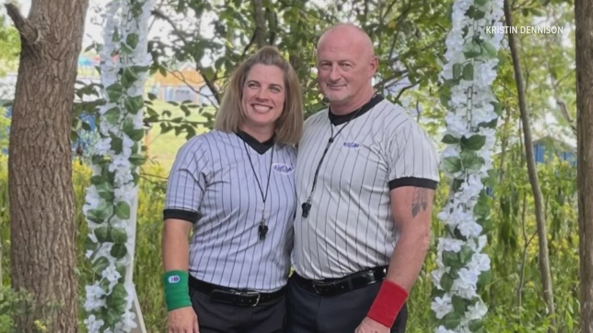 Kentucky woman breaks barriers officiating wrestling matches | whas11.com