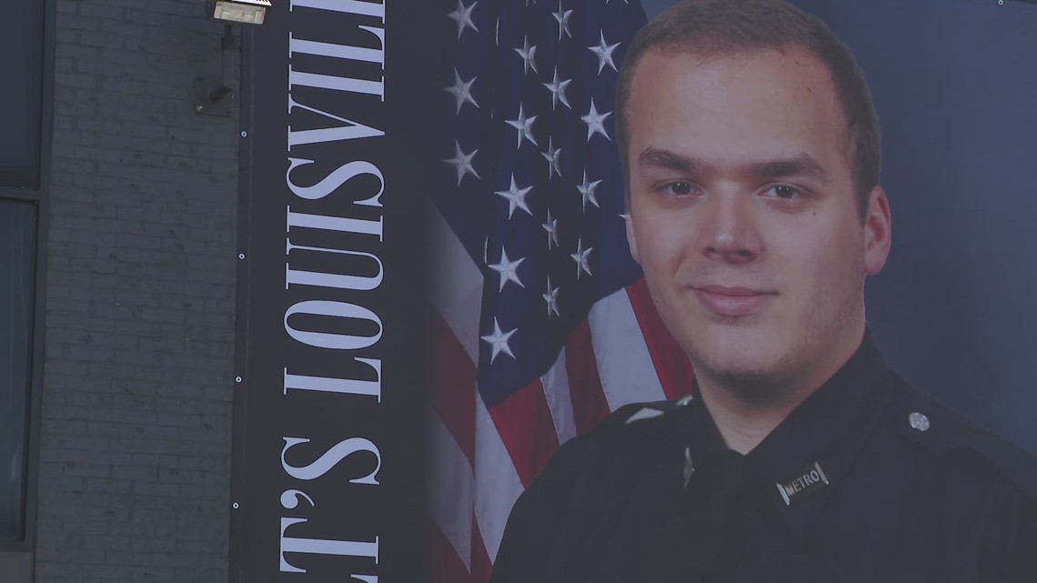 'Wilt's Louisville' banner hung up in honor of Nickolas Wilt | whas11.com