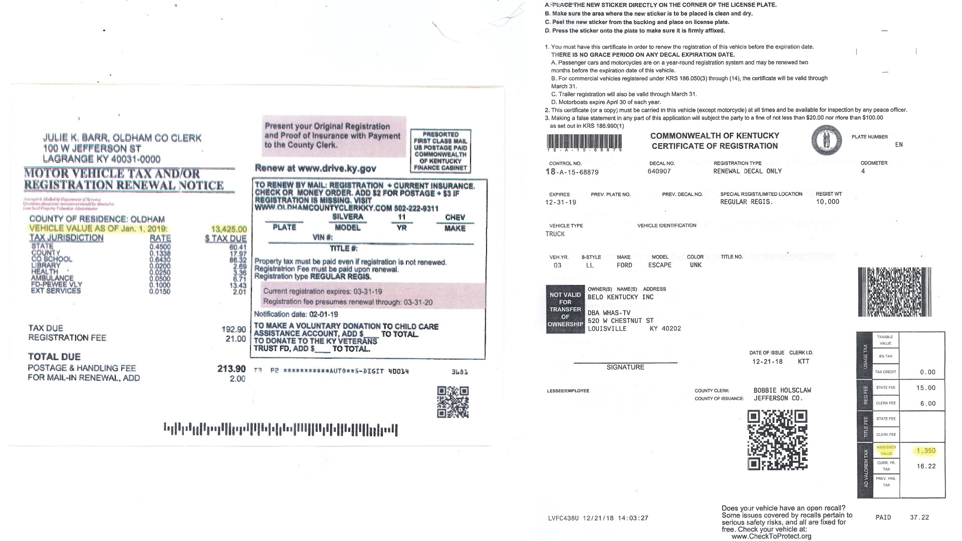Kentucky's car tax: How fair is it? | whas11.com