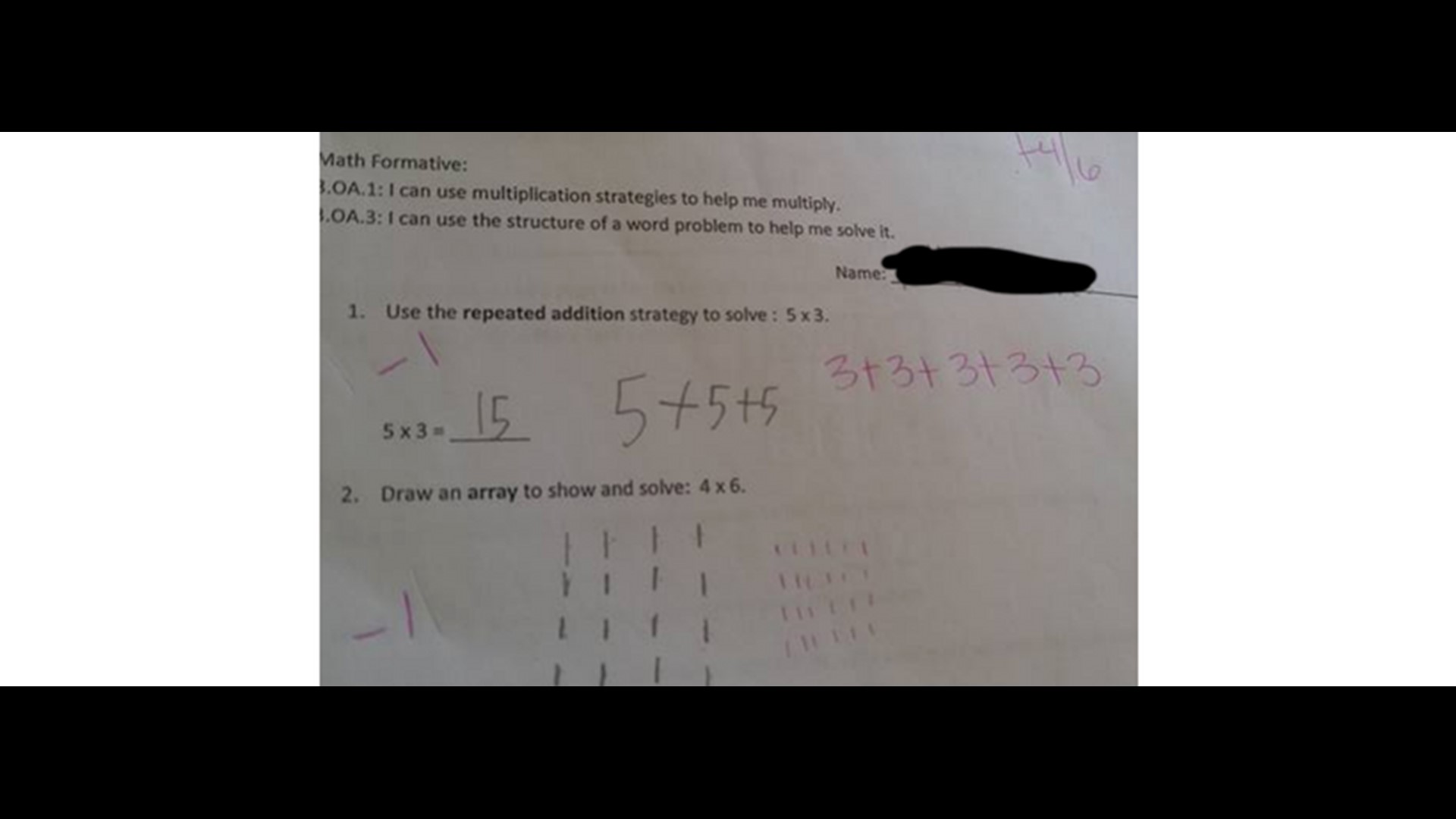 People are losing it over these ‘incorrect’ answers on a math test ... People are losing it over these ‘incorrect’ answers on a math test ...