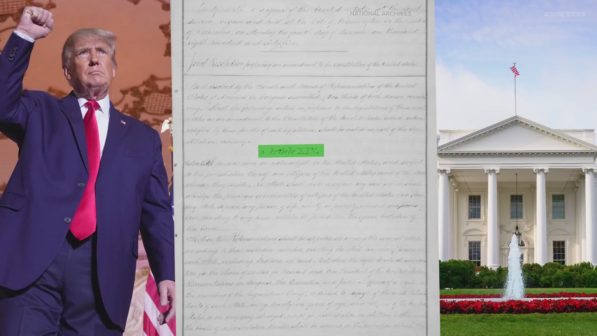 Verify | Some key points to know about Trump and the 14th Amendment ...