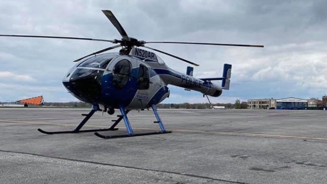 Louisville police chopper pilots temporarily blinded by laser | whas11.com