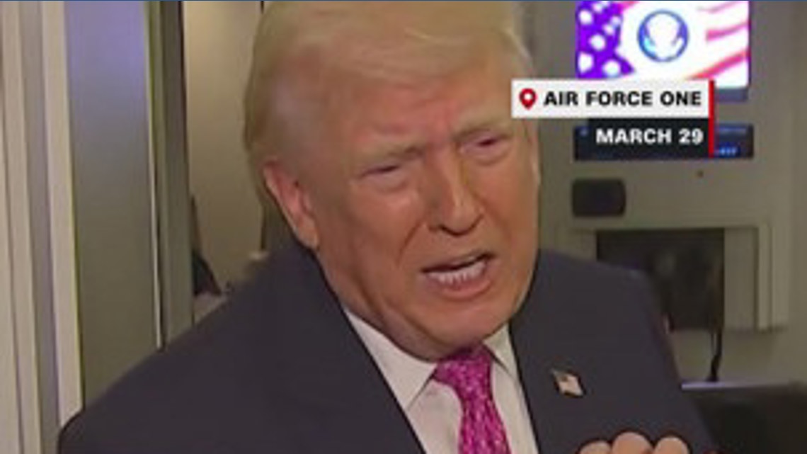 Pres. Trump says a military complex is being built under White House ...