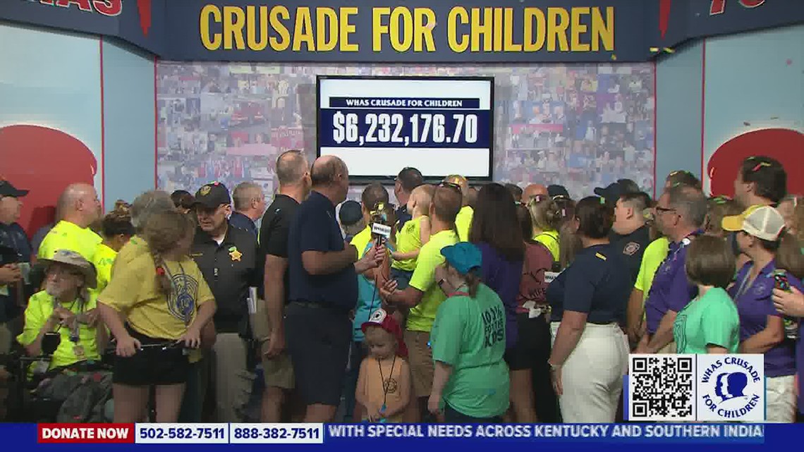 Final total revealed for 70th WHAS Crusade for Children | whas11.com