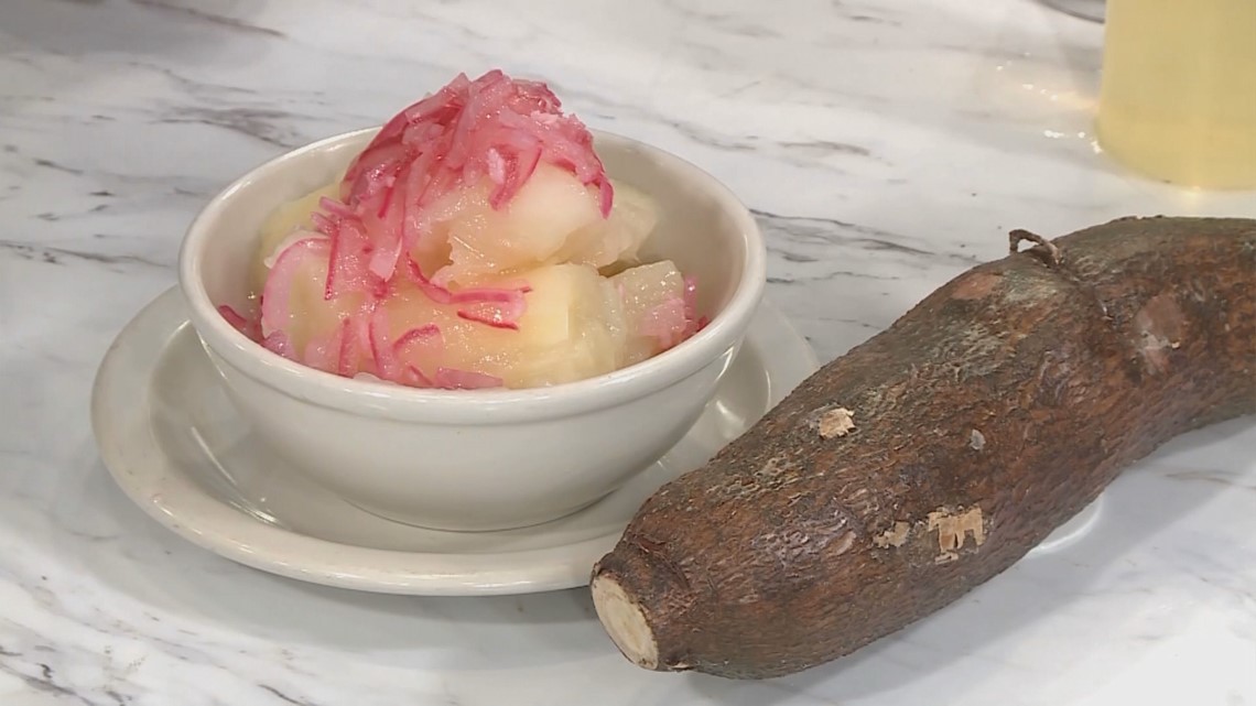 Celebrating Hispanic Heritage: Cooking Yuca En Mojo | whas11.com