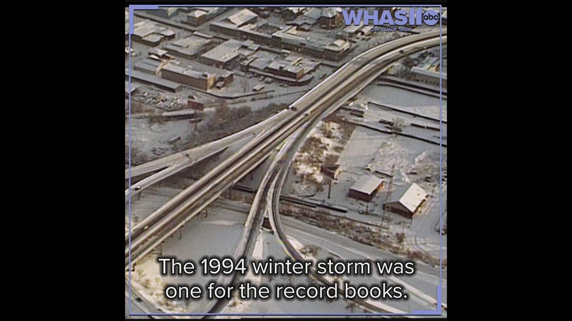 FLASHBACK: The record-breaking snowstorm of 1994 | whas11.com