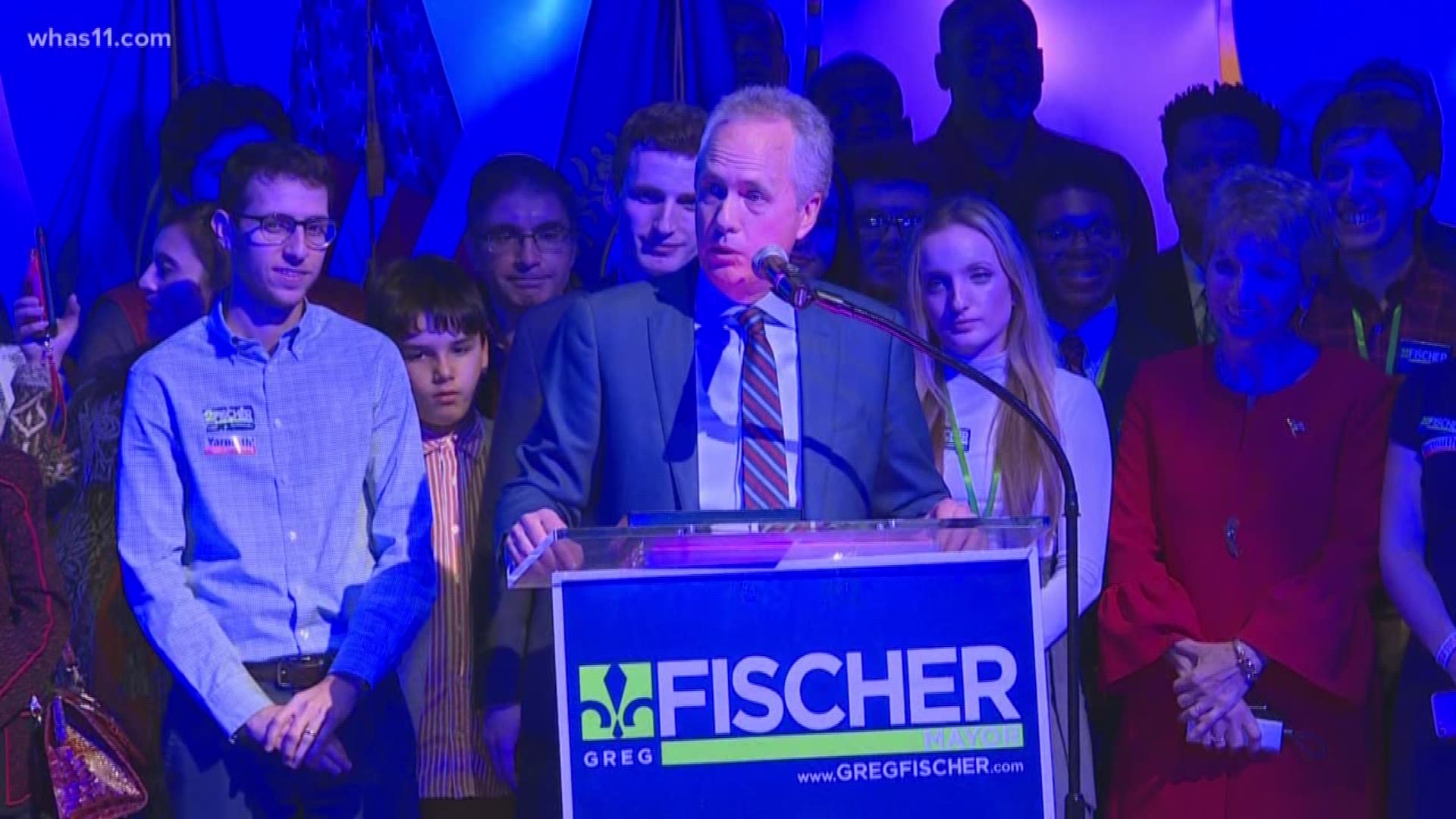 Greg Fischer wins third term as Louisville’s mayor | whas11.com