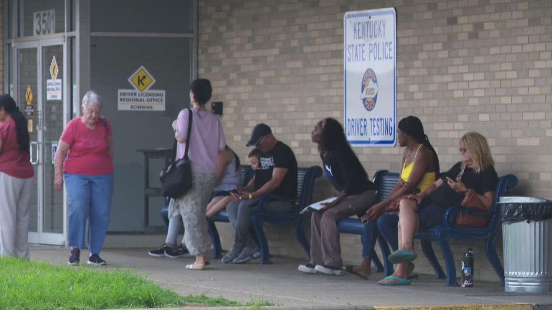 People turned away at Louisville DMV Monday after waiting in line for ...