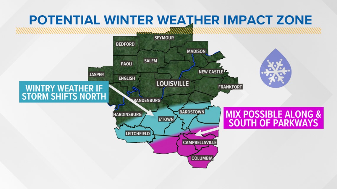 Wintry weather potential this weekend | whas11.com